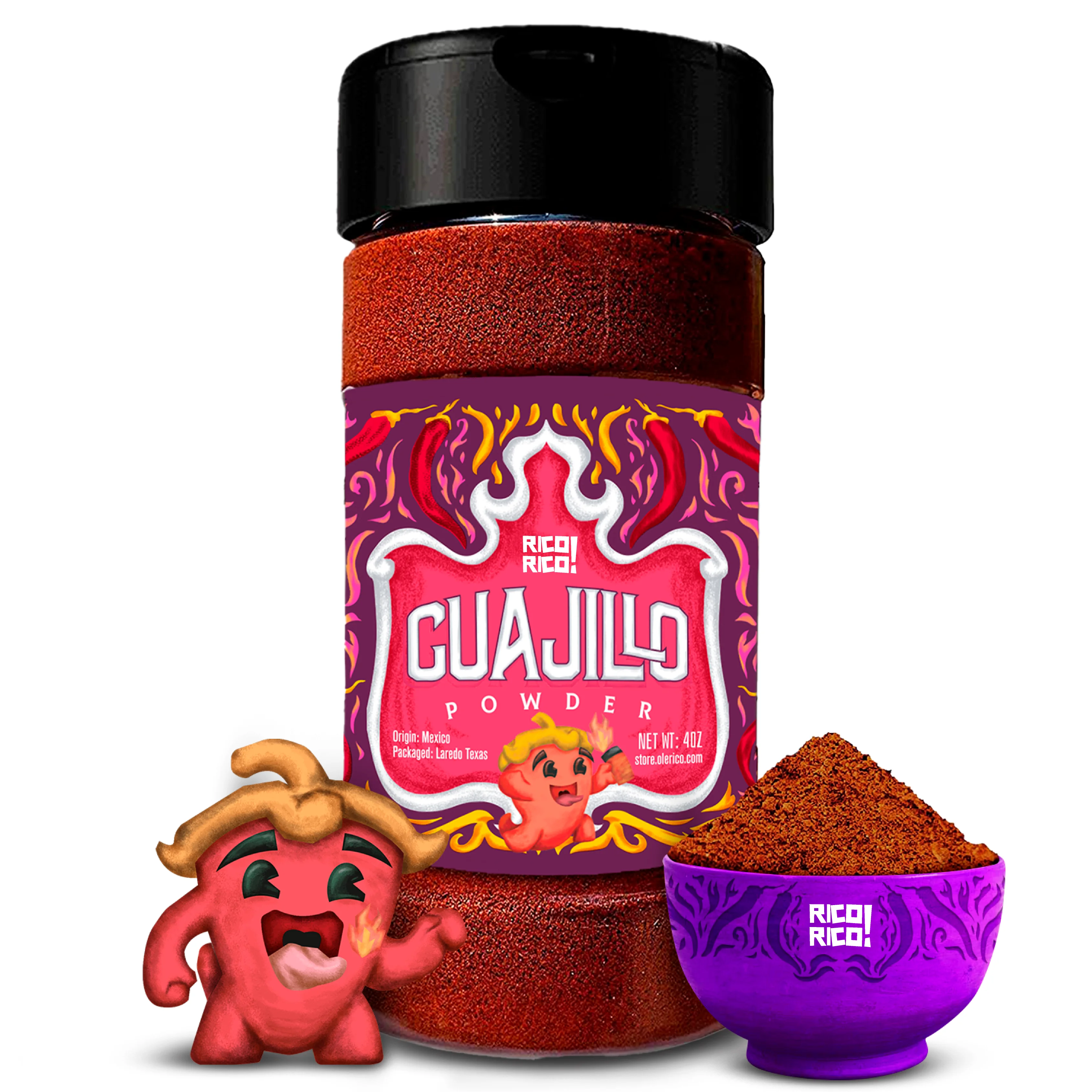 Guajillo Chile Powder Shaker – Rico Rico