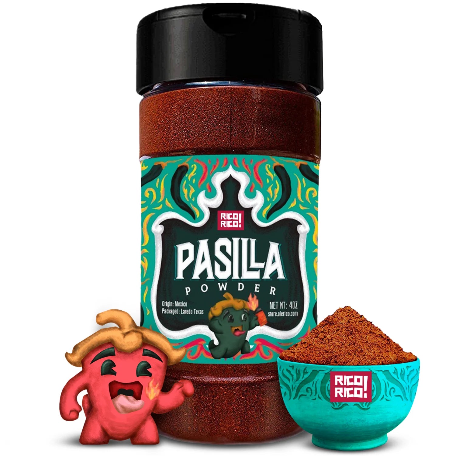 Pasilla Chile Powder Shaker – Rico Rico
